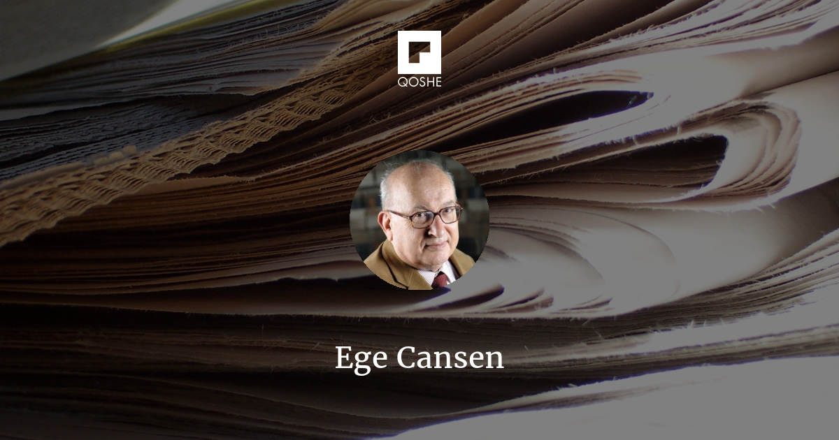 QOSHE - Dertleri zevk edindim - Ege Cansen