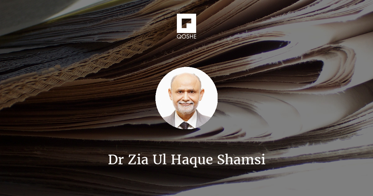 QOSHE - Shrinking Spaces for Peace - Dr Zia Ul Haque Shamsi