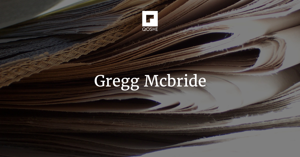 QOSHE - When Did We Lose the Art of Containment? - Gregg Mcbride