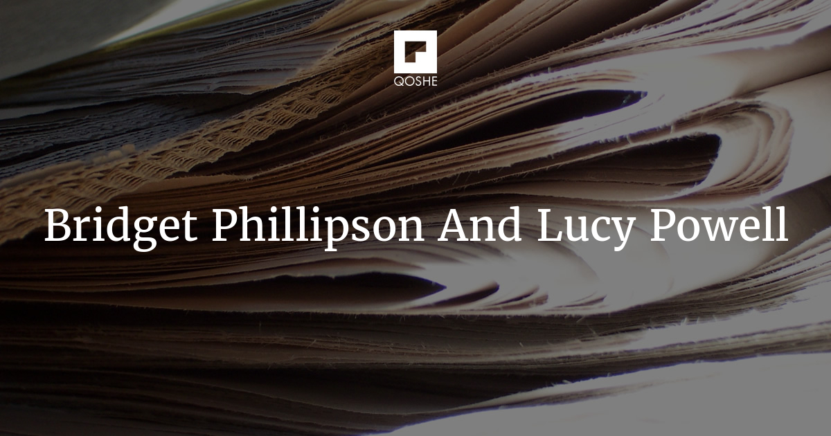QOSHE - Bridget Phillipson And Lucy Powell articles